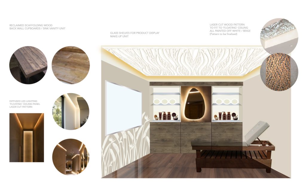 Wellness Mobile Hideaway Identity, interior design